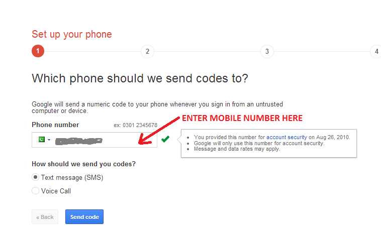 How to secure Gmail Account using Google 2 step verification